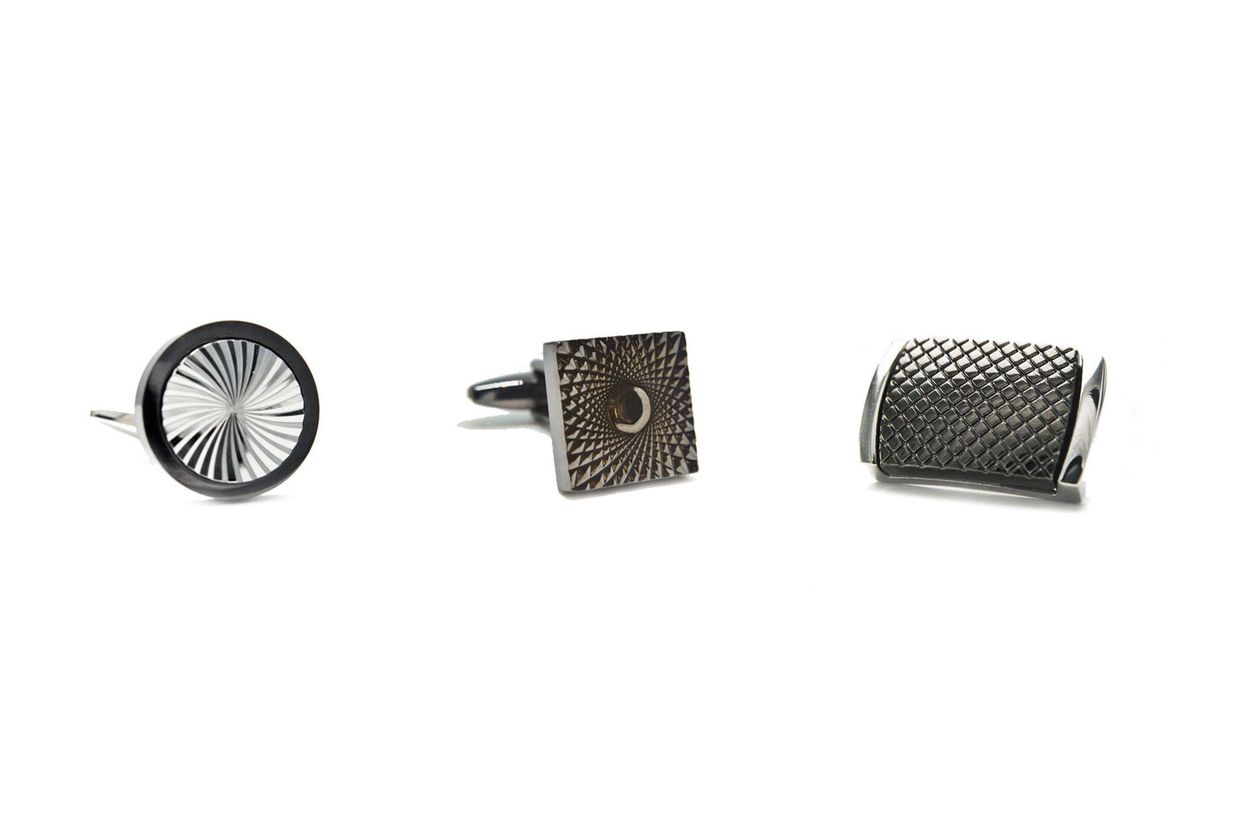 Gunmetal Coloured Cufflinks Ranges | Calss Cufflinks | The Cufflink Club