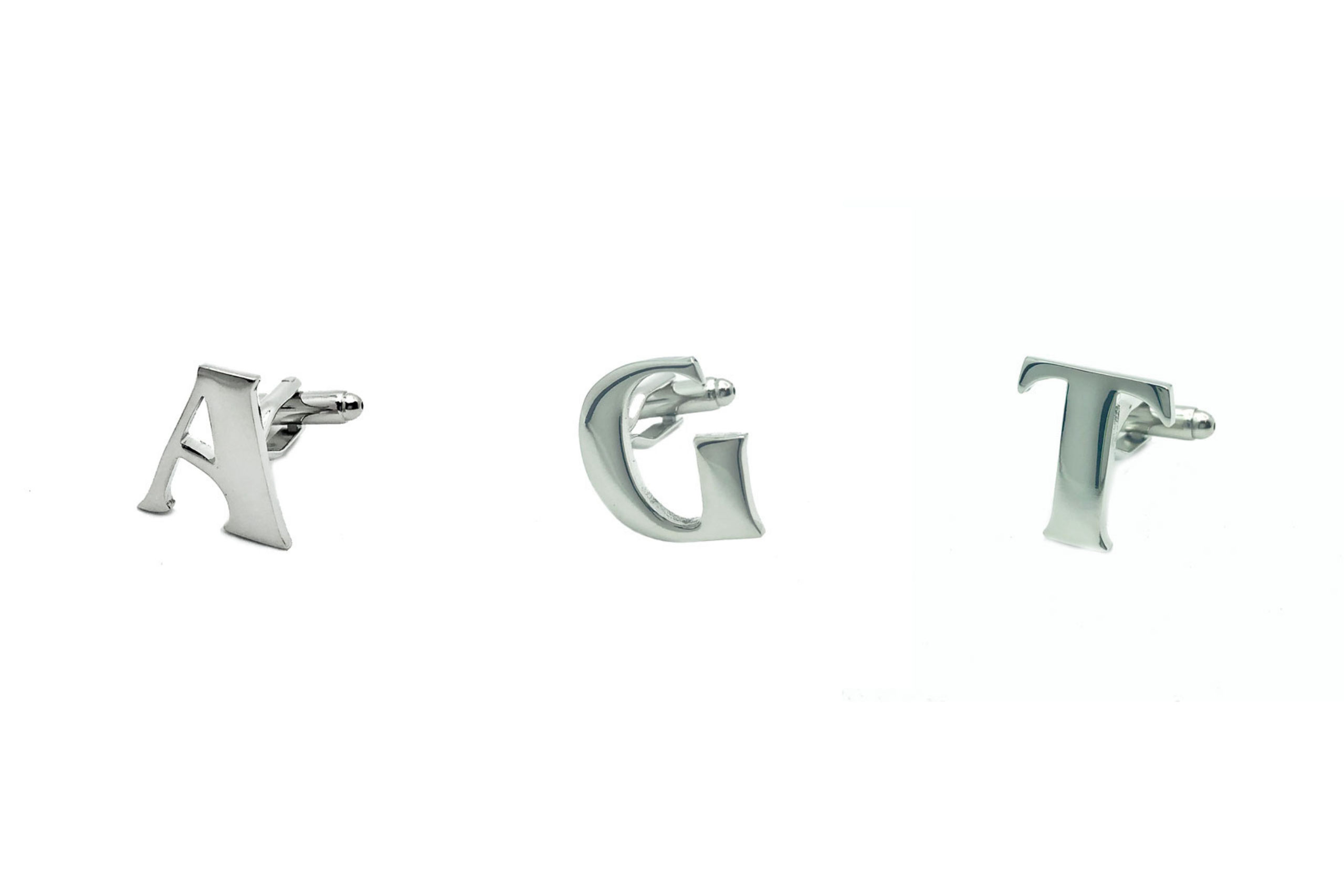 Alphabet Initial Cufflinks | Cufflinks Sold Individually | The Cufflink ...